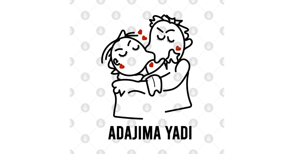 Adajima yadi funny anime lover - Funny Anime Gifts - T-Shirt | TeePublic