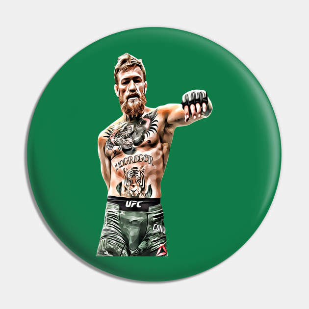 Conor McGregor: The Billionaire Strut - Conor Mcgregor - Pin | TeePublic