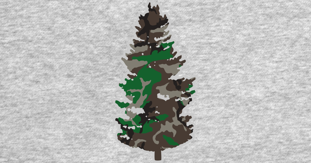 Camo Tree - Camo - T-Shirt | TeePublic