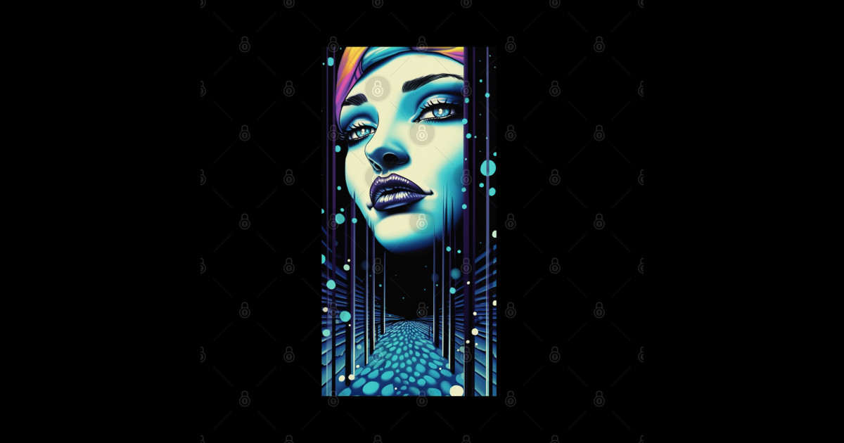 Cyber Queen - Ghost In The Shell - Sticker | TeePublic