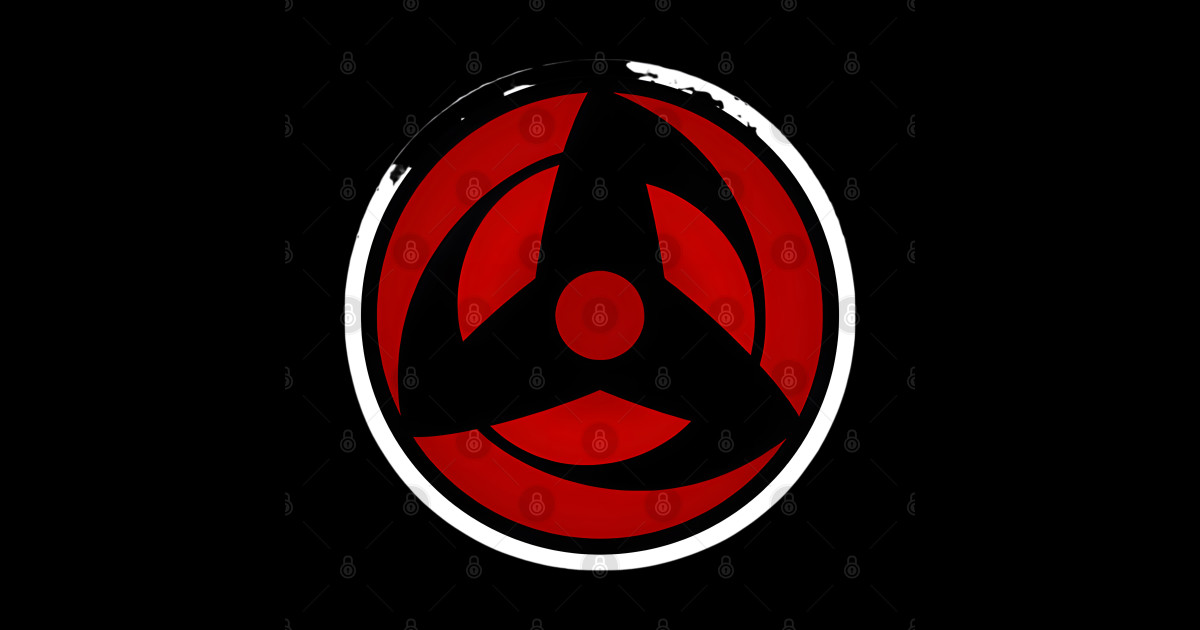 Sharingan - Custom Anime Prints - Sticker | TeePublic