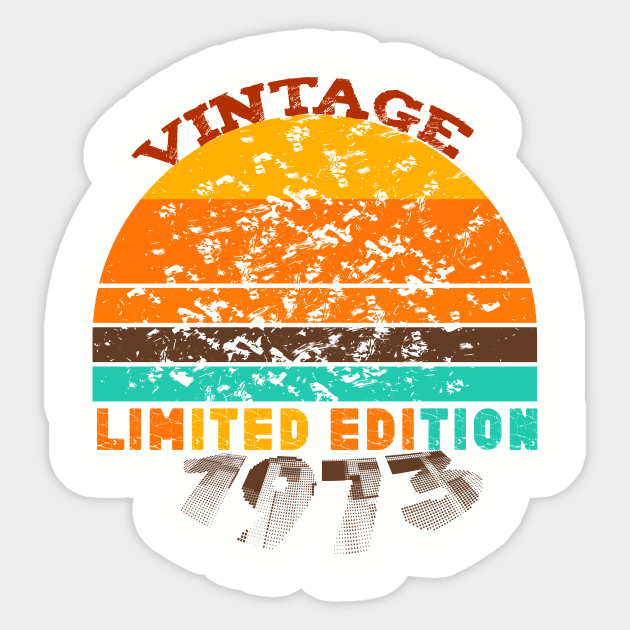Vintage Limited Edition - Vintage - Sticker | TeePublic