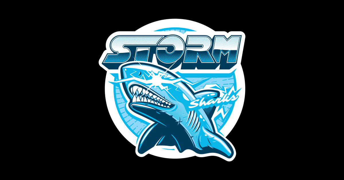 Team Storm Sharks - Storm - Sticker | TeePublic