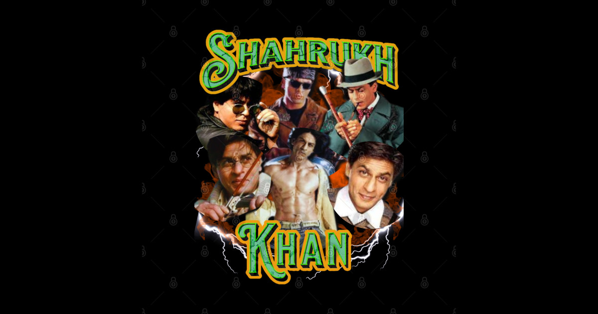 Shahrukh Khan old pic , Vintage, Retro, SRK - Shahrukh Khan - Sticker ...