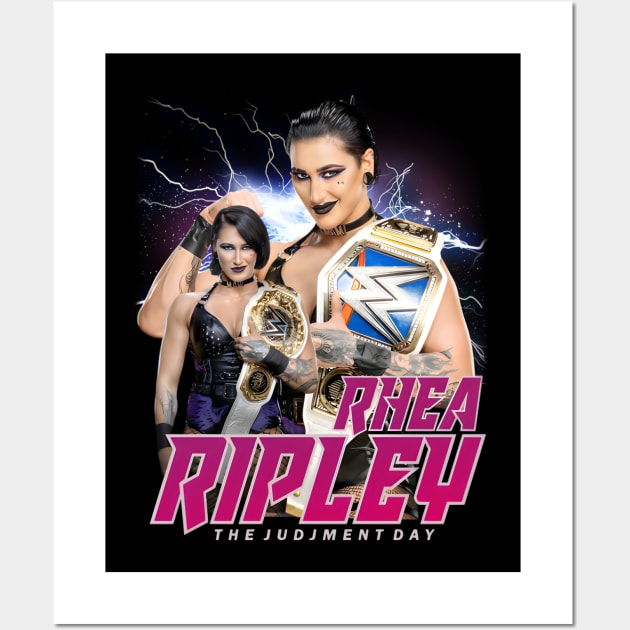 Rhea Ripley " The Judgment Day " - Rhea Ripley - Posters and Art Prints ...