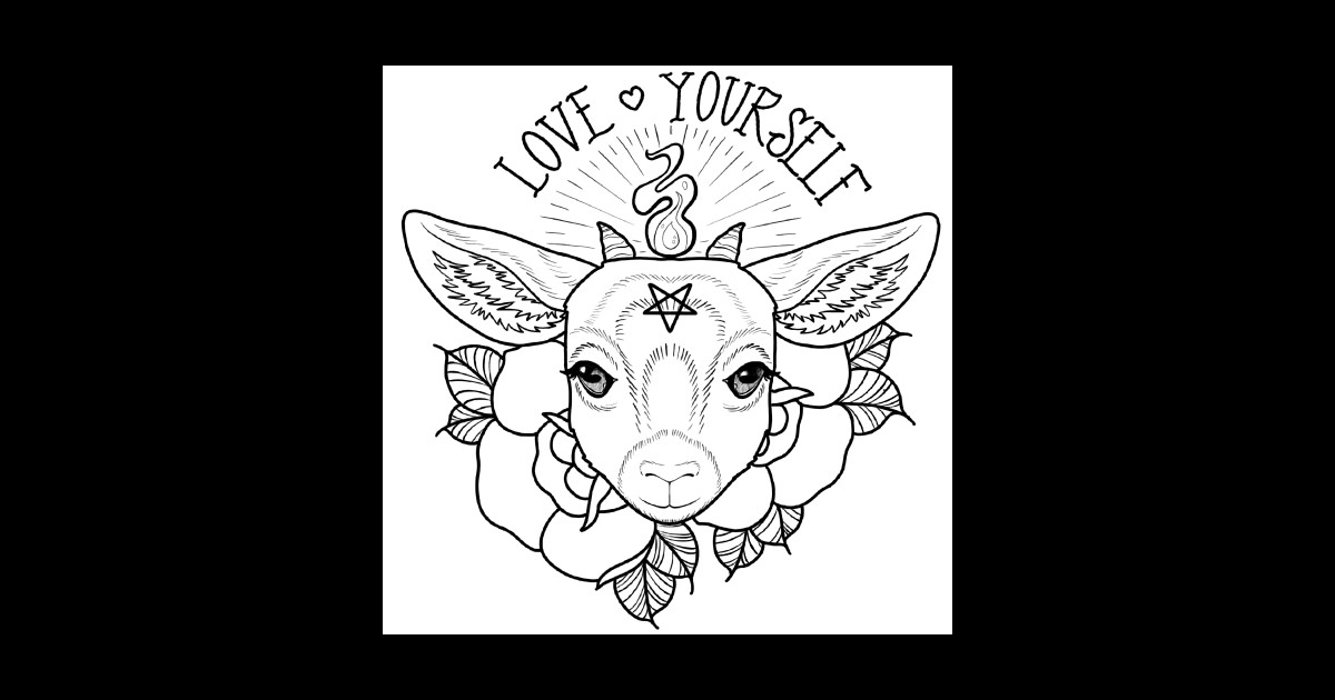 Baby Baph - Goat - Sticker | TeePublic