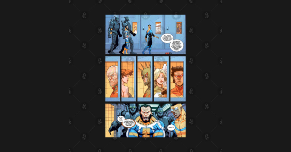 invincible comic strip - Invincible - T-Shirt | TeePublic
