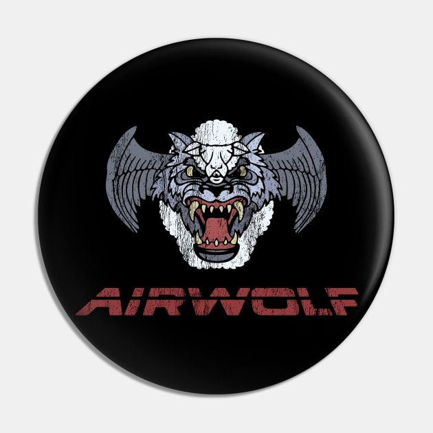 Airwolf Logo - Airwolf - Pin | TeePublic