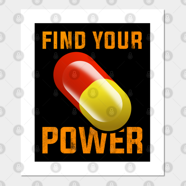 Find your POWER PILL - Project Power - Posters and Art Prints | TeePublic