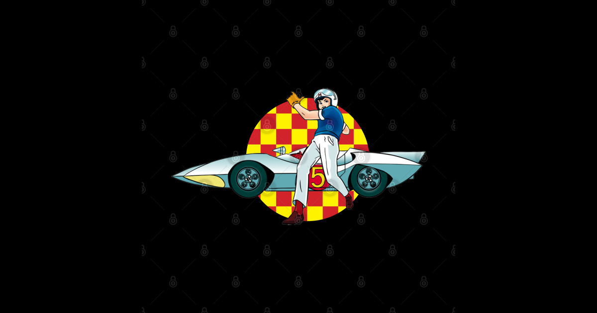 Here Comes Speed Racer! Exclusive - Speed Racer - Sticker | TeePublic