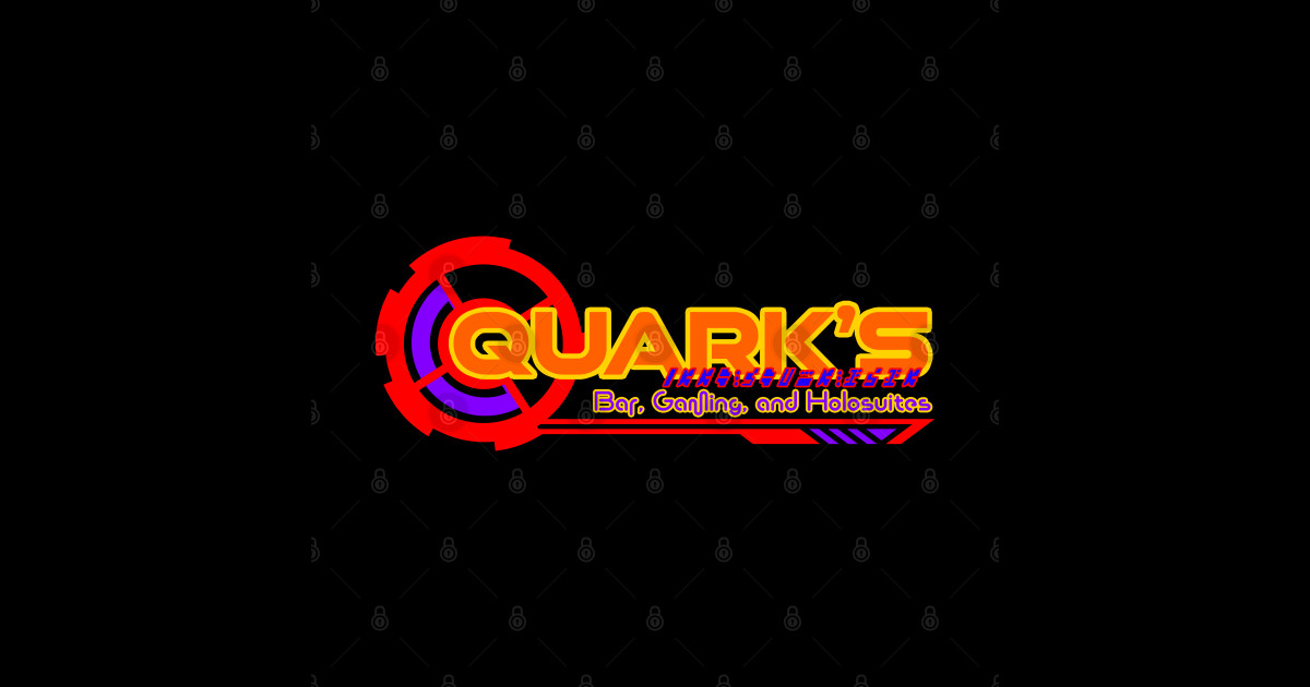 Quark's Bar - Quarks Bar - Sticker | TeePublic