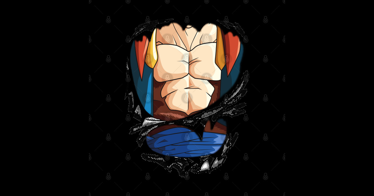 Gogueta vegeta goku Chest Dragon ball Super - Gogueta Vegeta Goku Chest ...