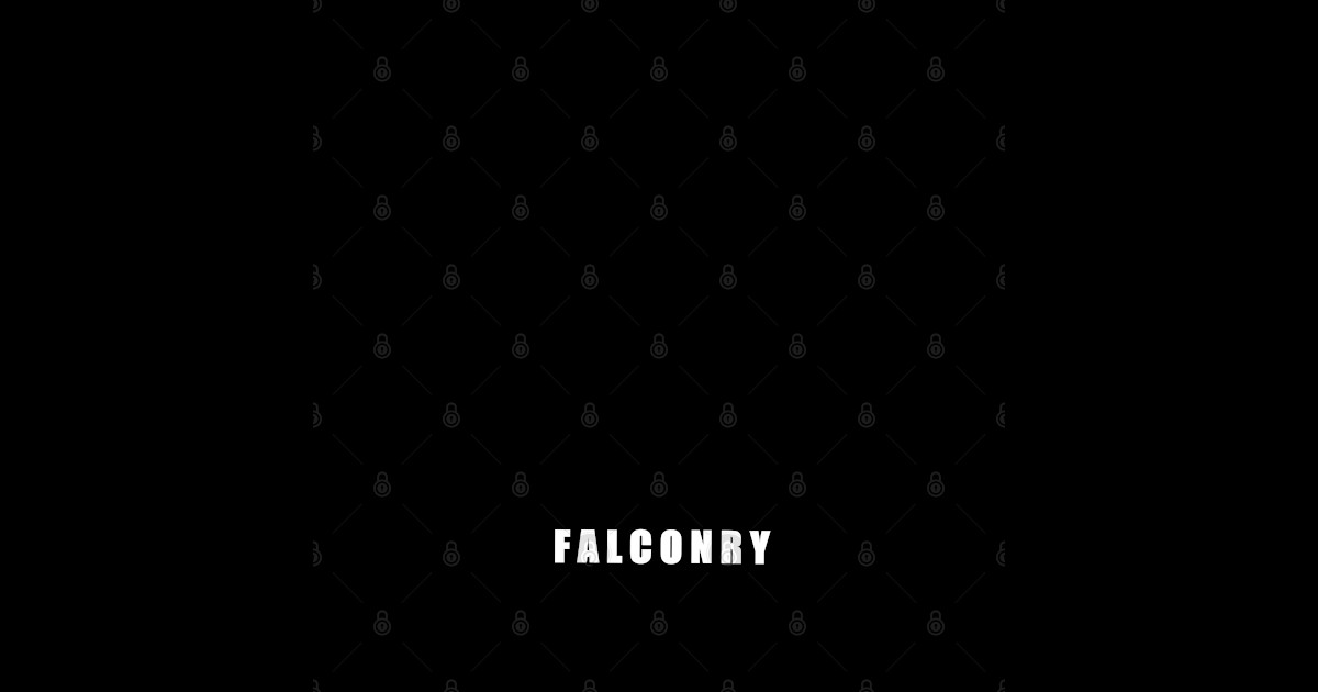 Falconry Logo - Falconry - Sticker | TeePublic