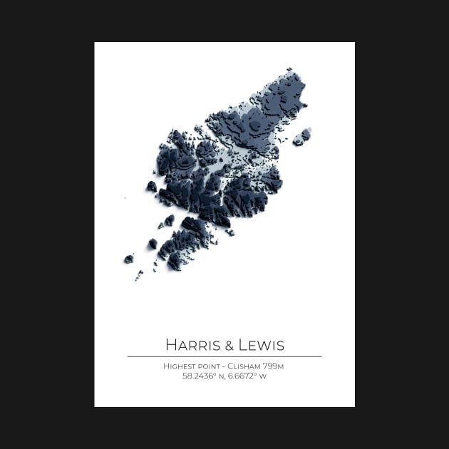 The Isle of Lewis & Harris - Maps - Hat | TeePublic