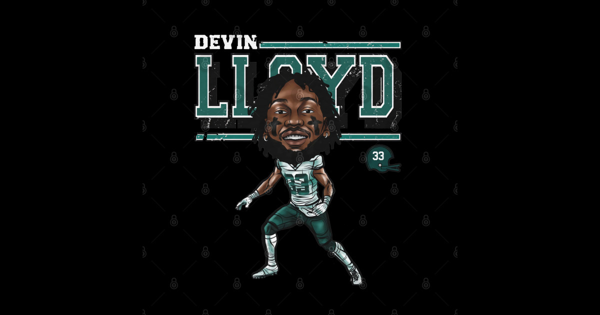 Devin Lloyd Jacksonvilles Cartoon - Devin Lloyd - Sticker | TeePublic