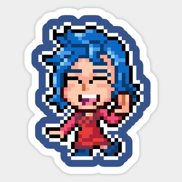 Emily Pixel - Stardew Valley - Sticker | TeePublic