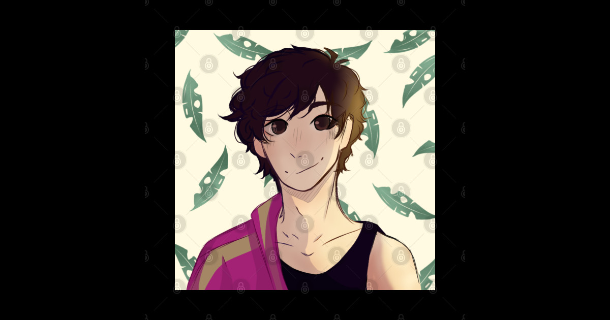 Eiji Okumura being cute - Banana Fish - Posters and Art Prints | TeePublic