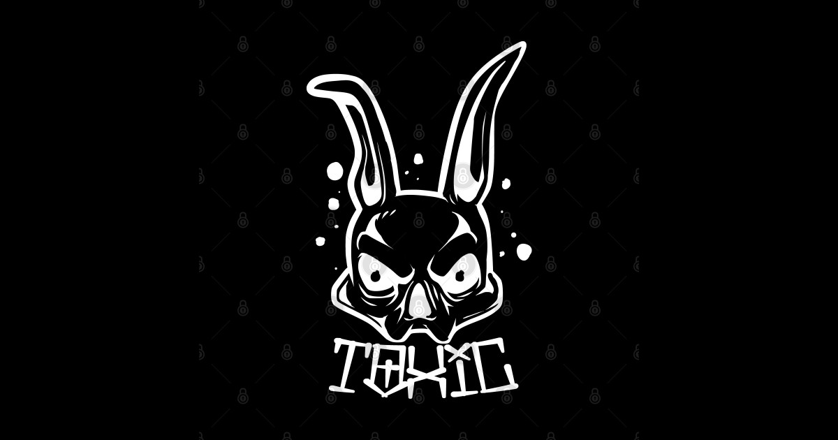 Toxic Bunny - Toxic Bunny - Sticker | TeePublic