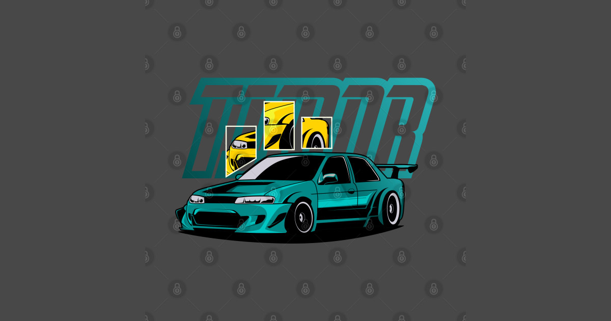 JDM Timor Drift Car - Jdm Timor Drift Car - T-Shirt | TeePublic