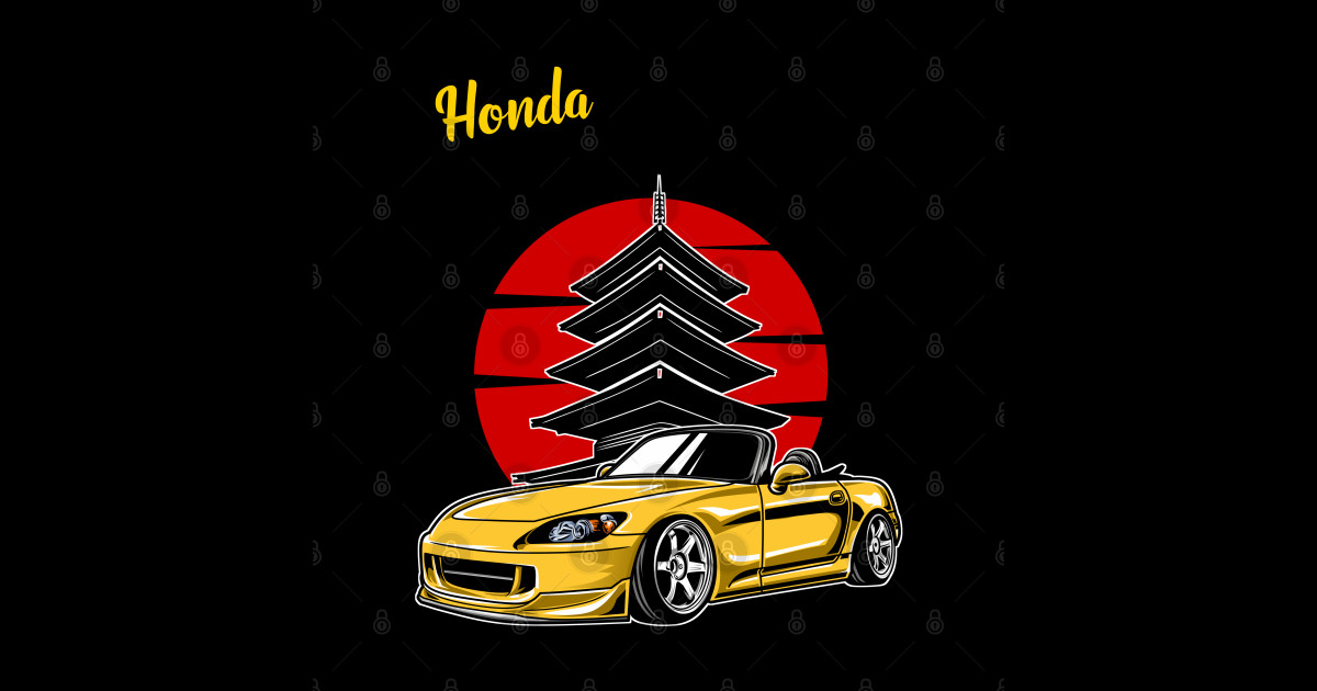 Honda s2000 - Honda S2000 - Sticker | TeePublic