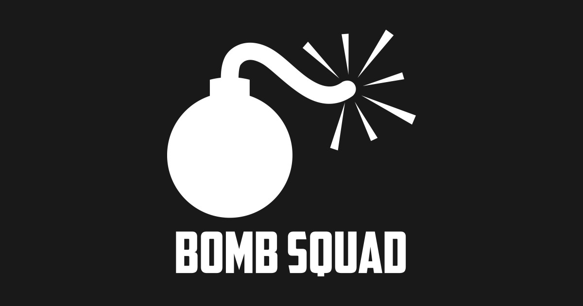 bomb squad - Bomb - Sticker | TeePublic