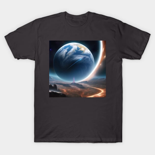 sci-fi space design - Sci Fi - T-Shirt | TeePublic
