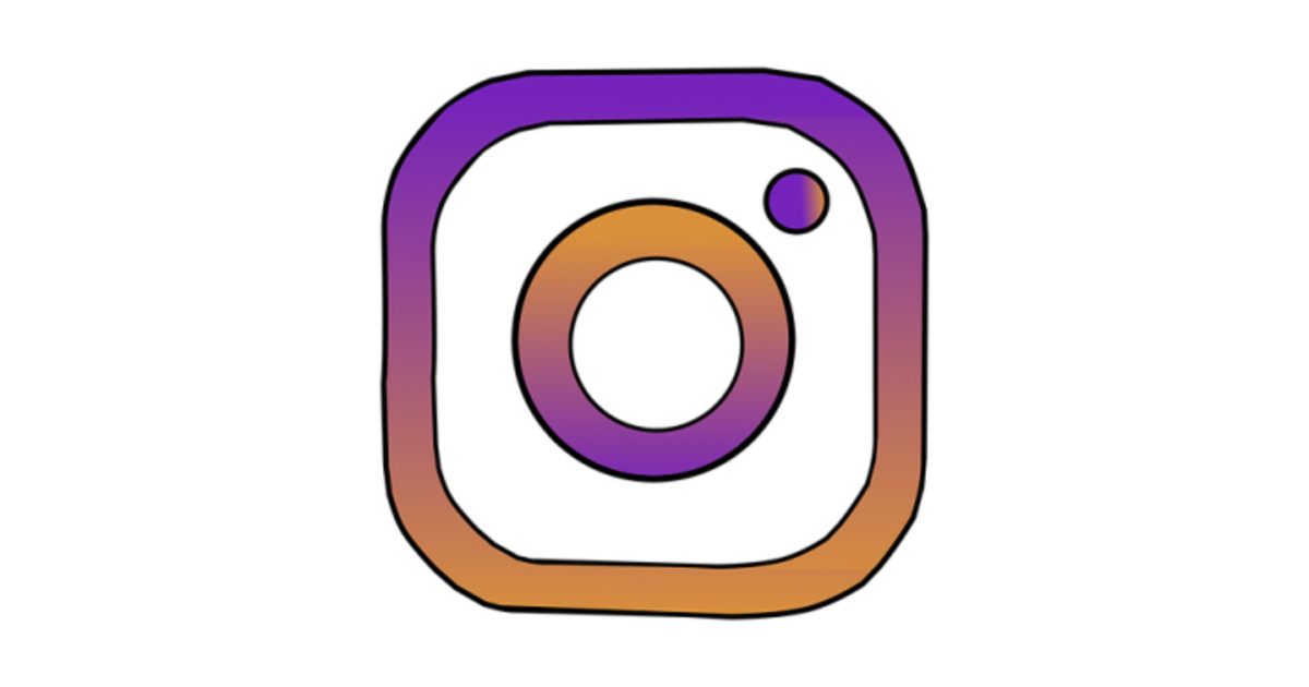 Instalogo - Instagram Logo - T-Shirt | TeePublic