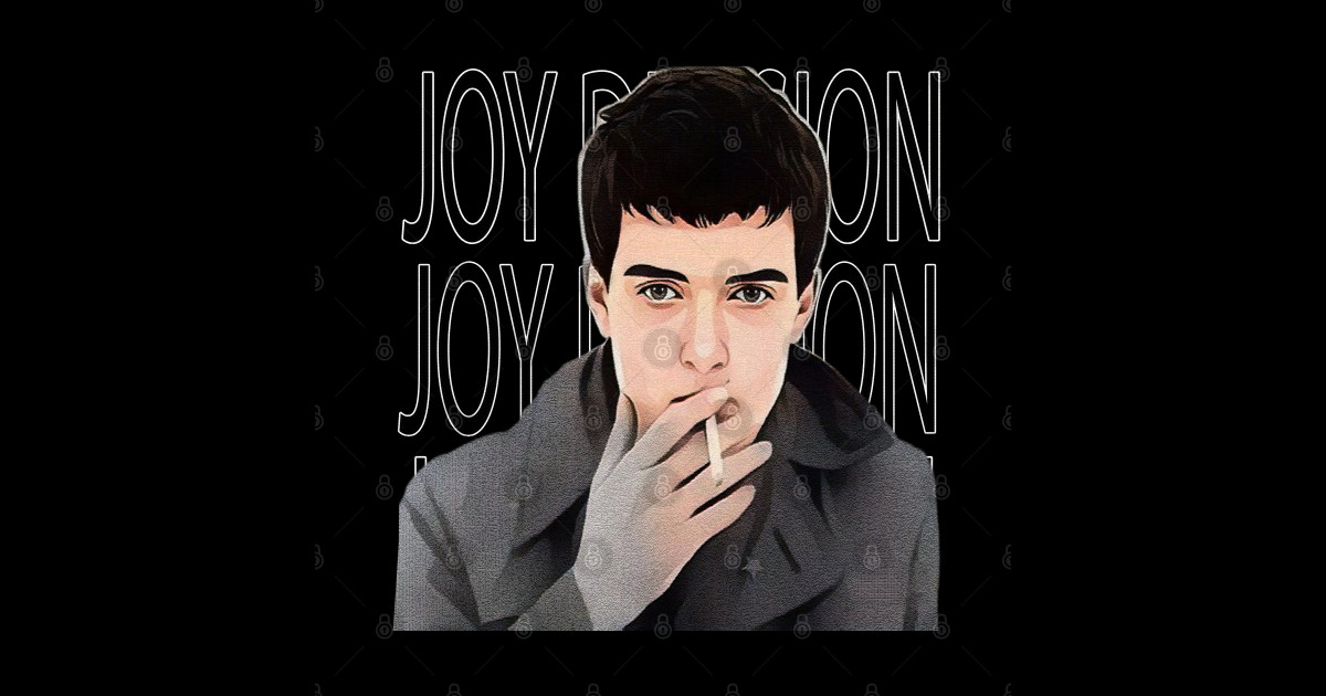 Ian Curtis Fanmade - Joy Division - Sticker | TeePublic
