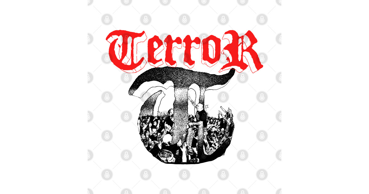 Punk Band Crowd - Terror Band - T-Shirt | TeePublic