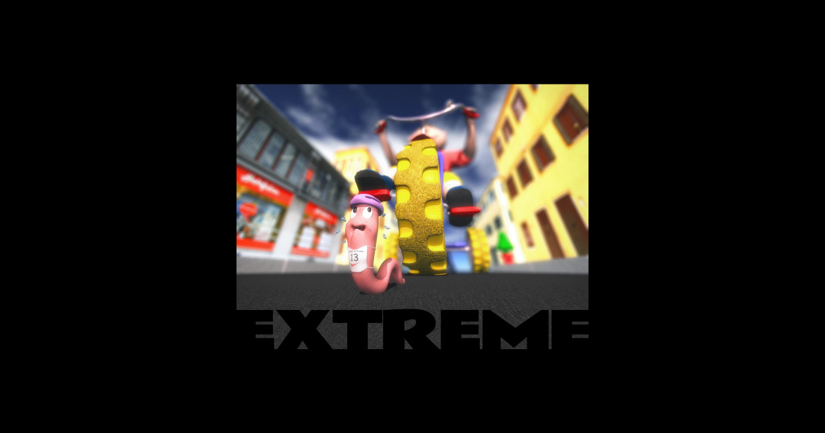 Extreme Race - Extreme - Sticker | TeePublic