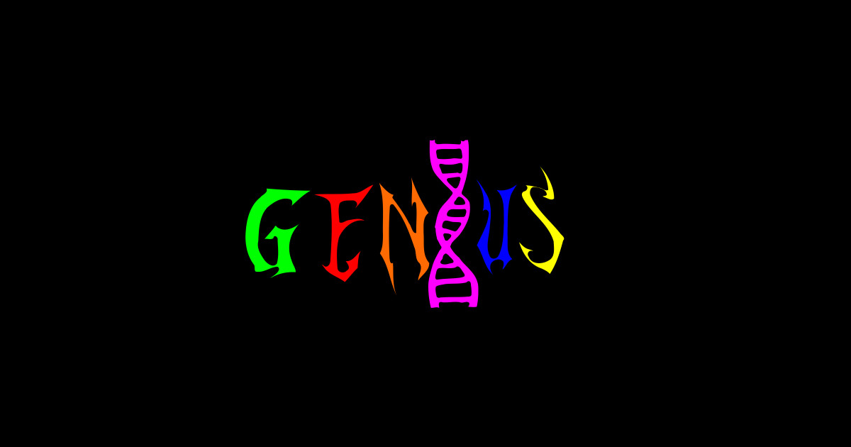 genius - Genius - Sticker | TeePublic