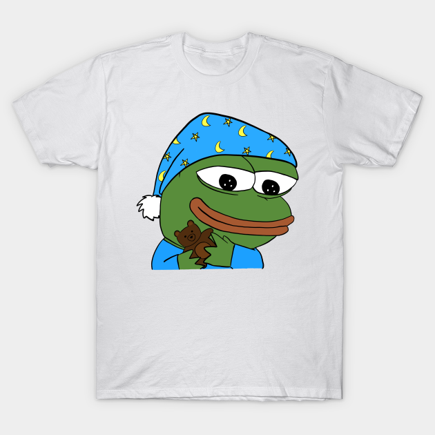 bedtime pepe - sleepo peepo - Pepe - T-Shirt | TeePublic