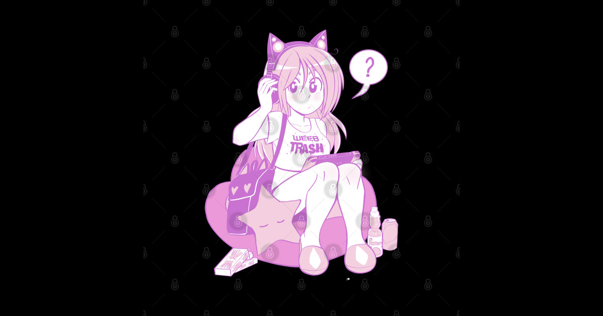 Weeb Trash 2.0 - Weeb Trash - Sticker | TeePublic