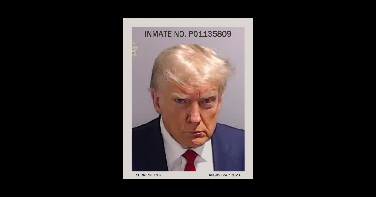 Trump Mugshot Inmate Number - Trump - Posters and Art Prints | TeePublic