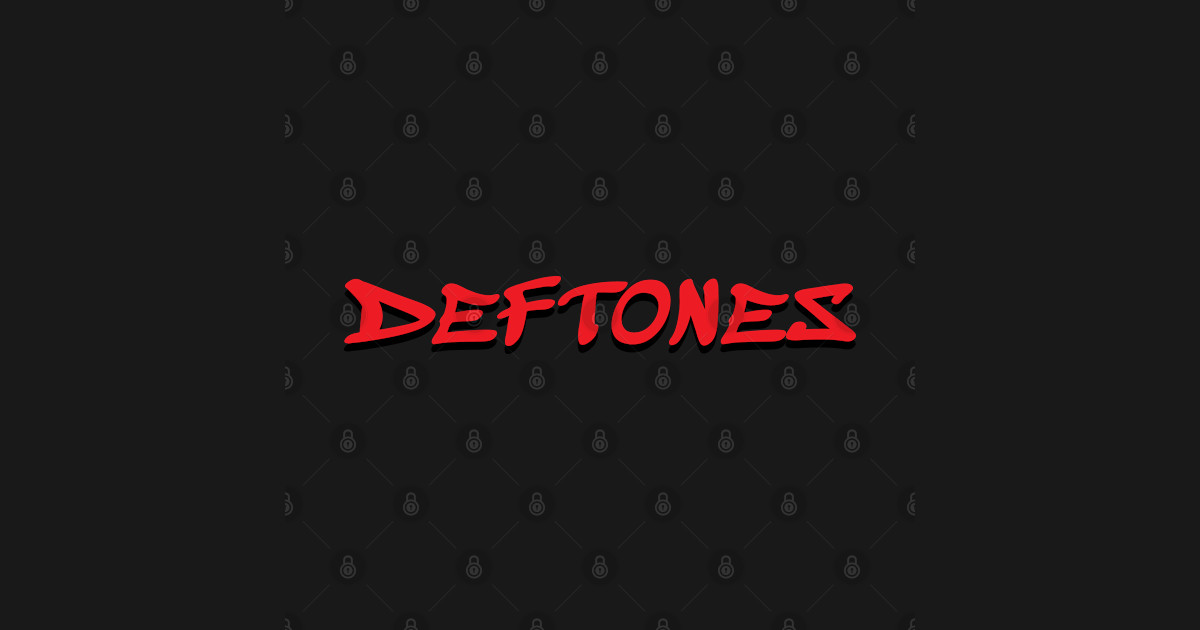 deftones text - Deftones - T-Shirt | TeePublic