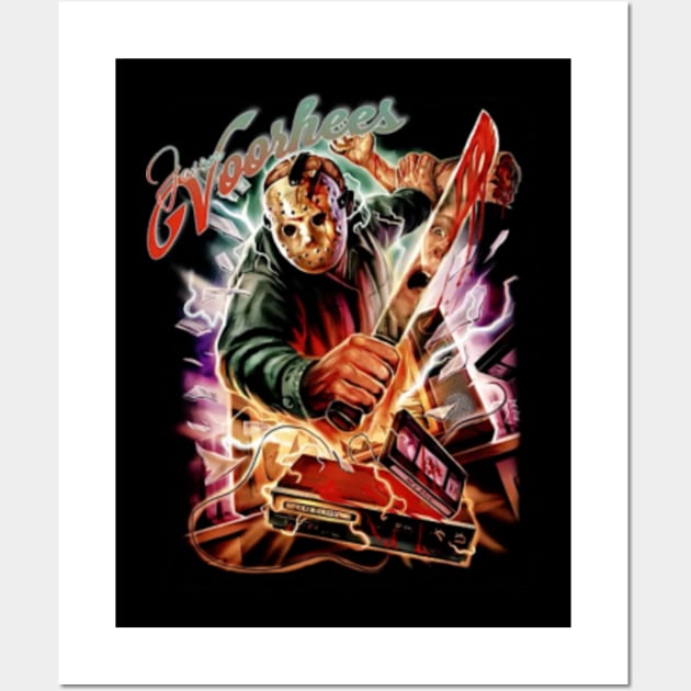 Jason Voorhees Bootleg Vintage - Jason Voorhees - Posters and Art ...