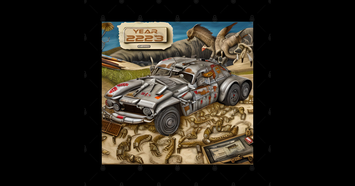 Future Earth - Year 2223 - Dinosaurs Replacing Electric Cars - Future ...