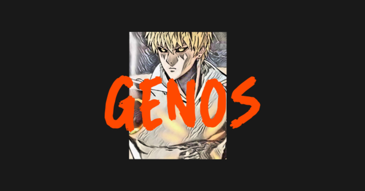 Opm Genos Power Up Anime T Shirt Teepublic