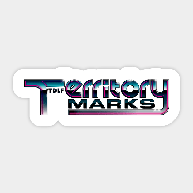 Territory Marks v3 - Wrestling - Sticker | TeePublic
