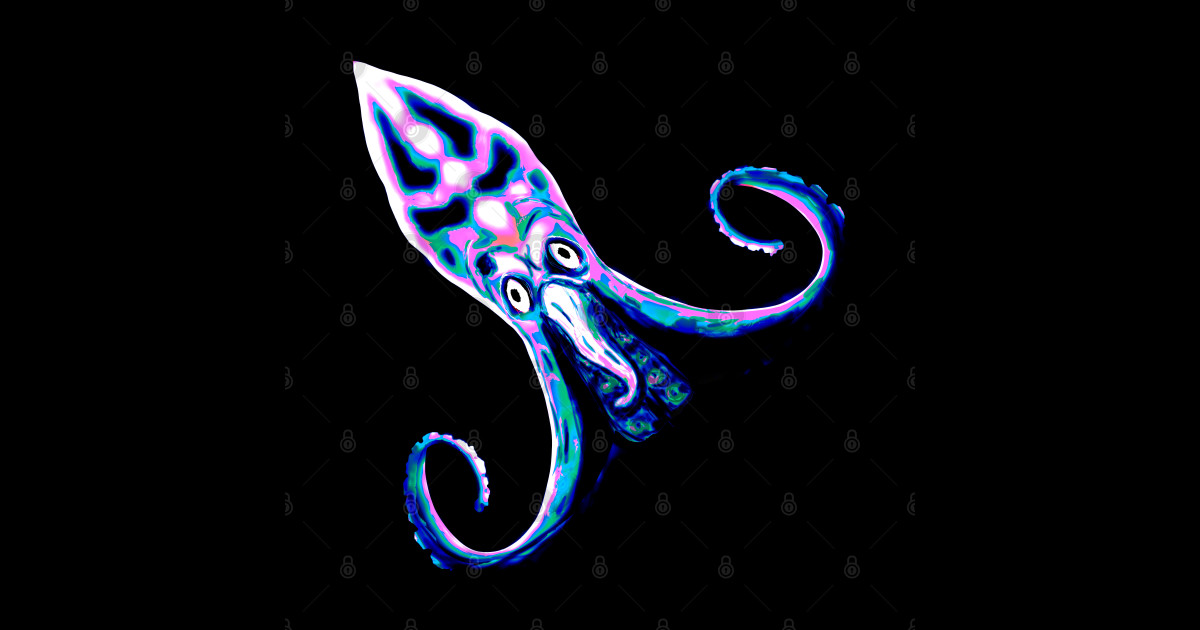 Pink OctoSquid - Octosquid - Sticker | TeePublic