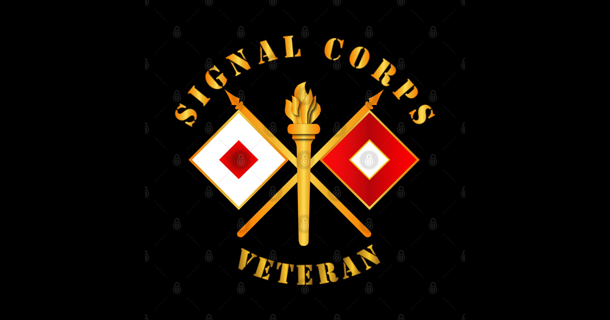 Signal Corps - Veteran w Branch - Signal Corps Veteran W Branch ...