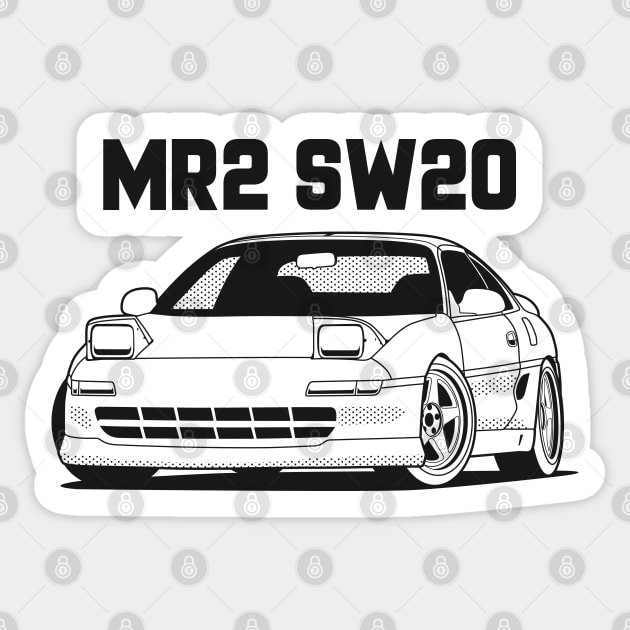 MR2 SW20 - Mr2 - Sticker | TeePublic