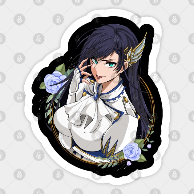 record of ragnarok - Brunhilde - Record Of Ragnarok - Sticker | TeePublic