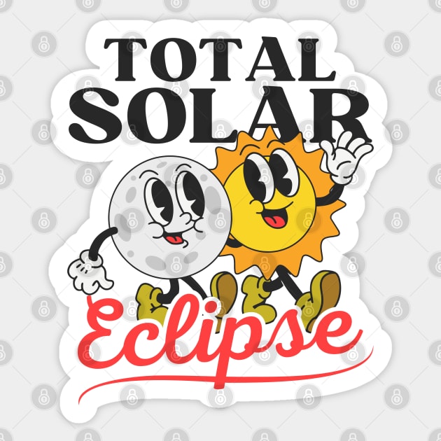 Total Solar Eclipse Cartoon Sun and Moon - Total Solar Eclipse ...