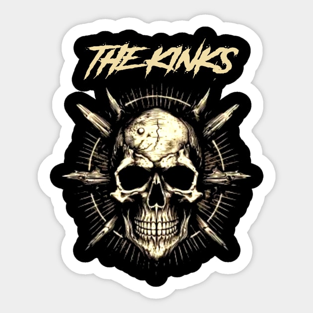 THE KINKS FAN ART - The Kinks Fan Art - Sticker | TeePublic