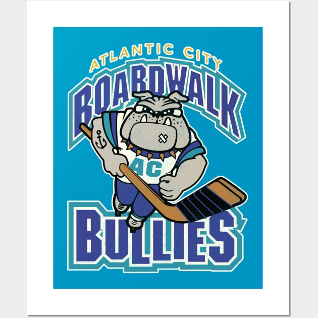 Defunct Atlantic City Boardwalk Bullies Hockey Team - Hockey - Posters ...