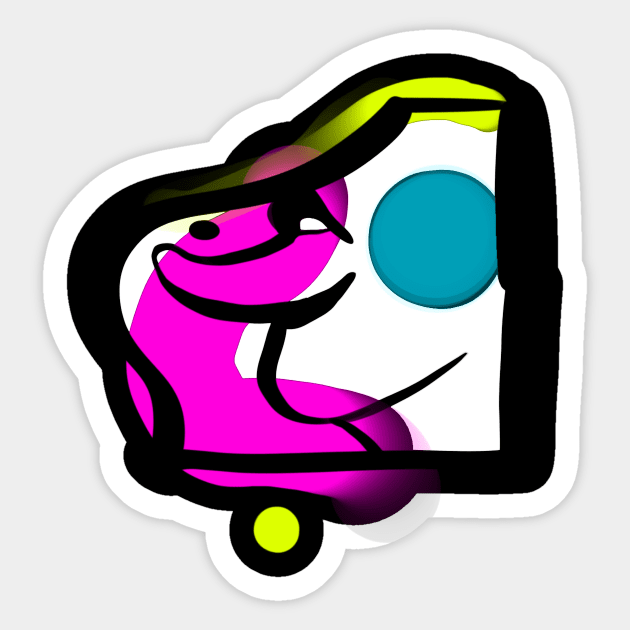 Loop - Abstract - Sticker | TeePublic