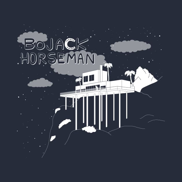 Bojack Horseman's house - Bojack Horseman - Pillow | TeePublic