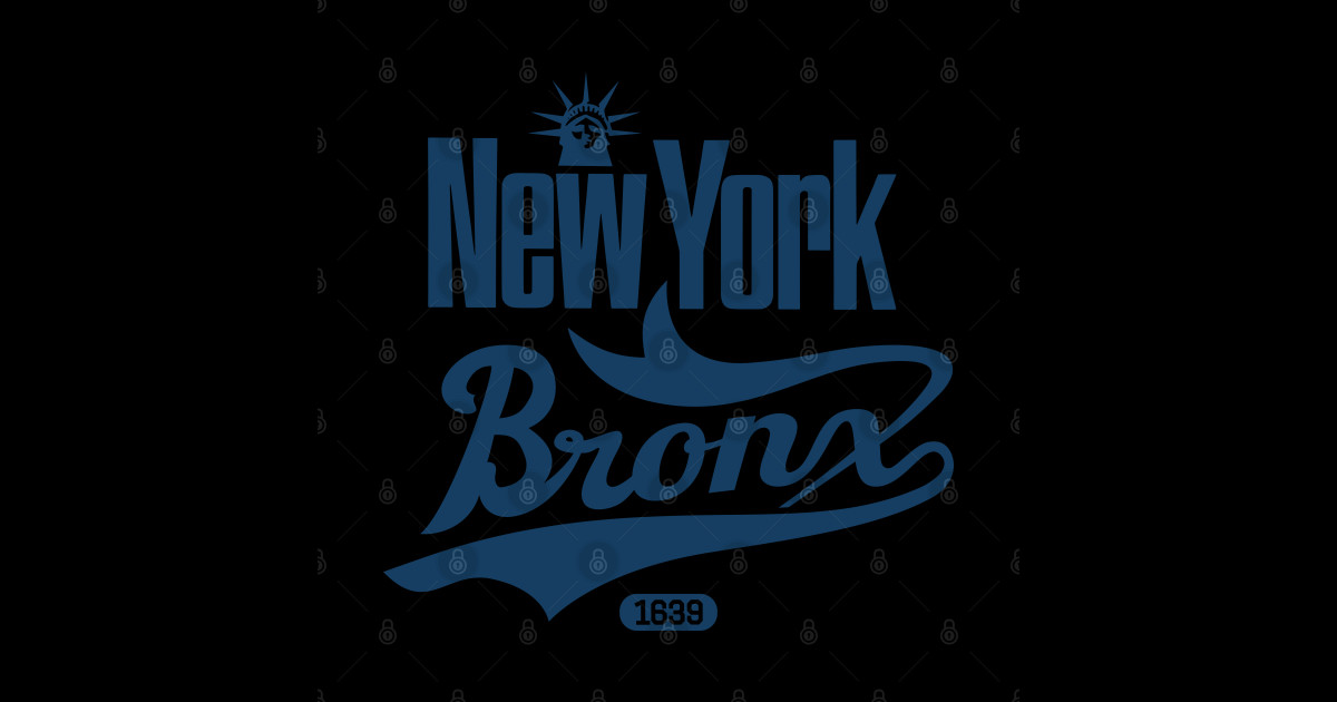 New York Bronx - New York Bronx Schriftzug - Bronx Logo - New York ...