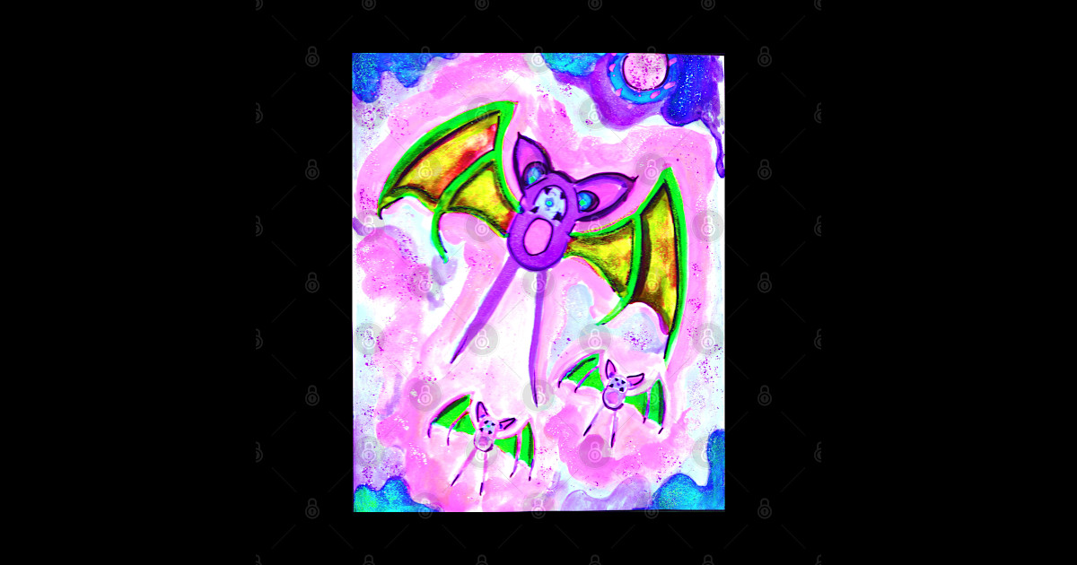 Flying Pocket Monsters - Pocket Monsters - Sticker | TeePublic